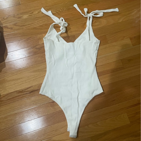 Princess Polly | Tops | Princess Polly Clove Tieup Bodysuit | Poshmark